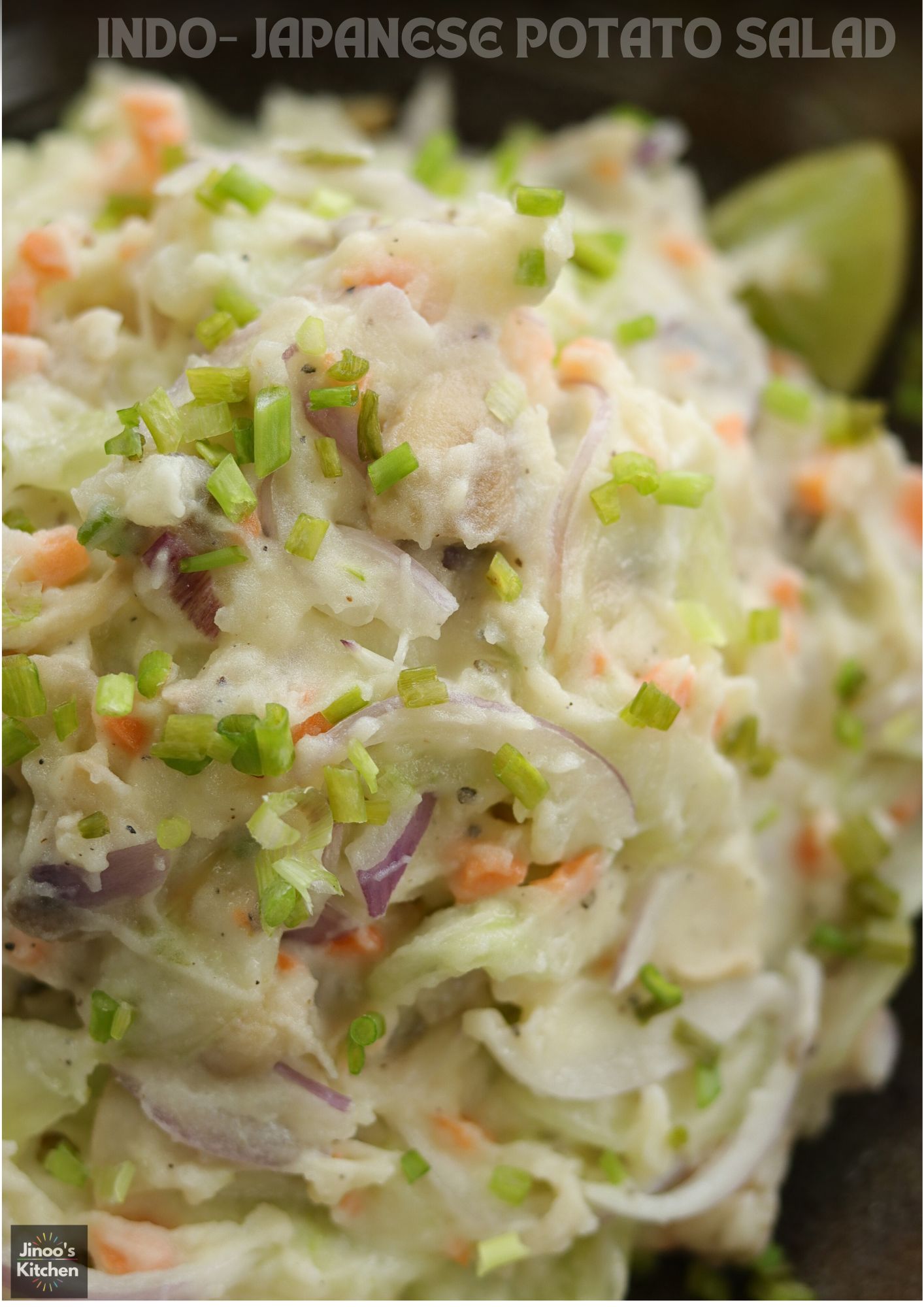 Indo Japanese Mashed Potato Salad Recipe | Easy and Delicious Potato ...