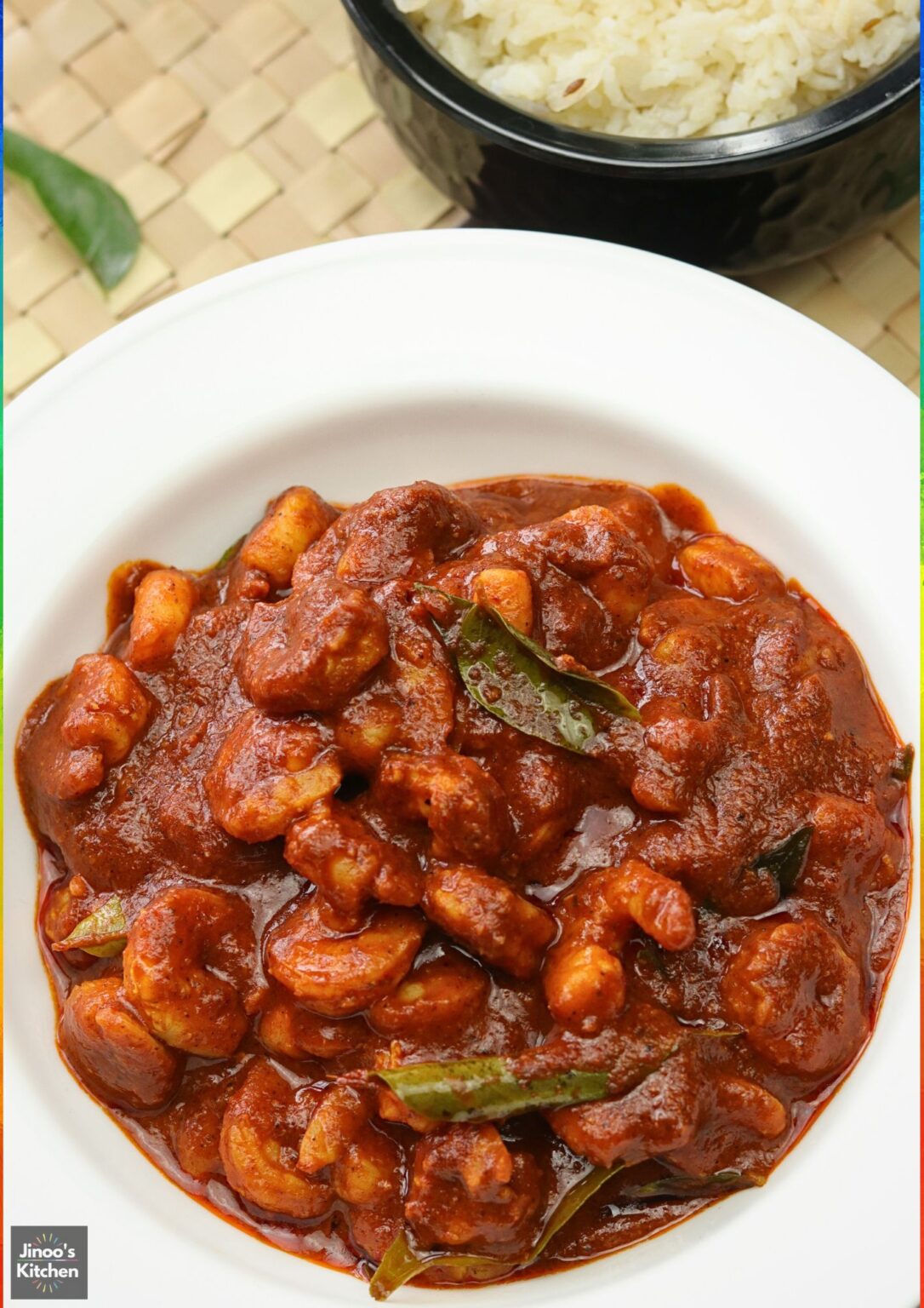 Authentic Mangalorean Prawns Ghee Roast Recipe | Restaurant Style at ...