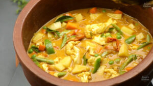 Kerala Kadai Vegetable Curry with Homemade Spice Powder (Kadai masala ...